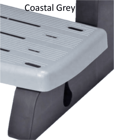 Spa Side Step Waterway Coastal Grey - The Hot Tub Superstore Canada, USA