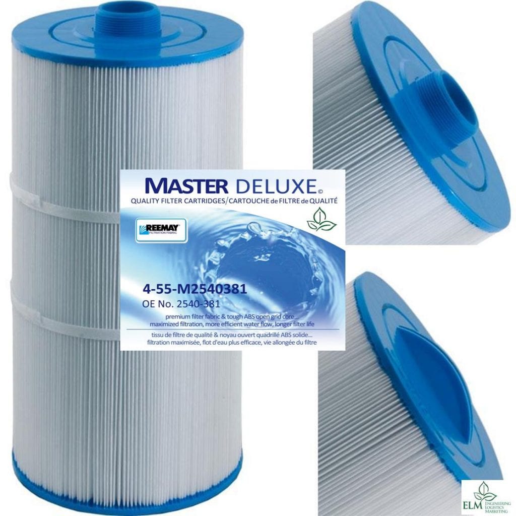 Jacuzzi J-200 2540-381 Master Deluxe Filters 4-Pack M2540381 - The Hot ...